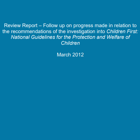 Follow up on Children First Investigation | Ombudsman for Children