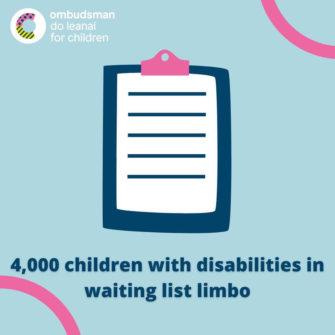 4,000 children with disabilities in waiting list limbo – Ombudsman for ...